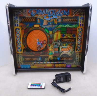 Zaccaria Devil Riders Pinball Head LED Display light box | eBay