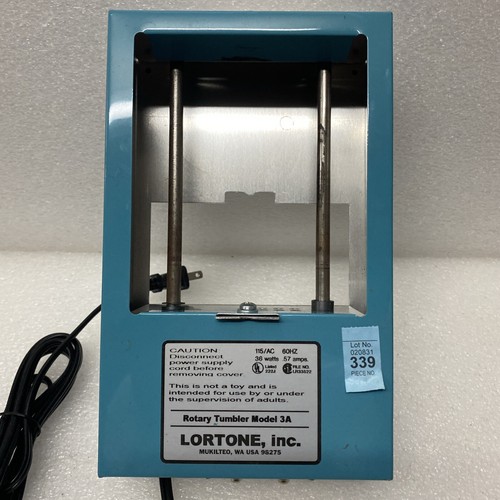 Lortone Single Barrel Rotary Rock Tumbler Model 3A No Barrel Excellent ...