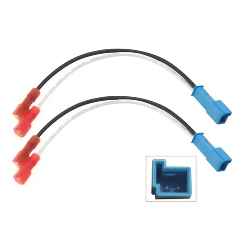 2Pcs Car Speaker Wire Harness Adapter Connection Plug For BMW E90/E91 ...