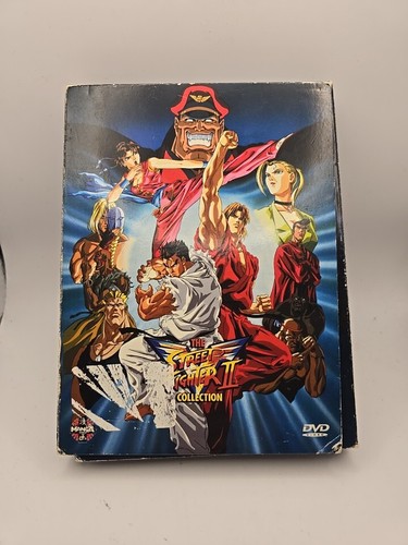 Street Fighter II V - The Collection (DVD, 2003, 4-Disc Set) for sale ...