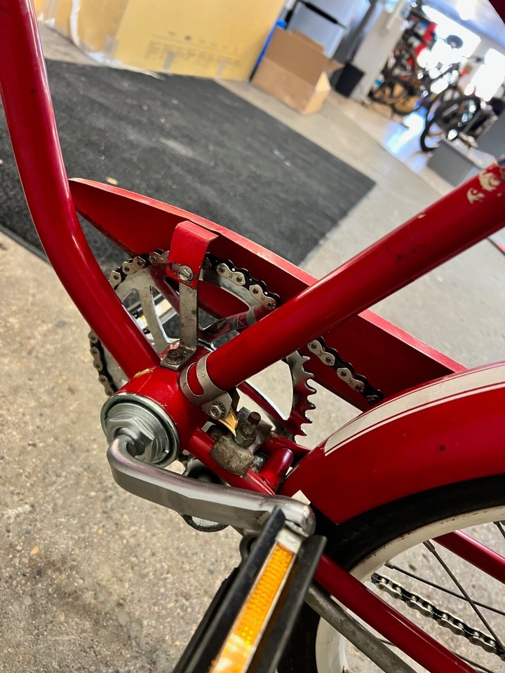 1970s Huffy Red Baron Banana Seat Kids Muscle Bicycle Dragster | eBay