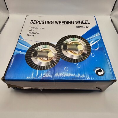 Derusting Weeding Wheel Size 8" New | eBay