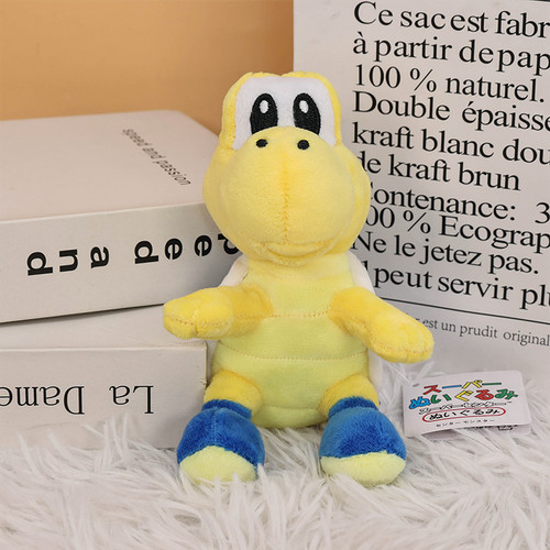 Super Mario Bros Blue Koopa Troopa Plush Doll Soft Stuffed Toy Kids ...