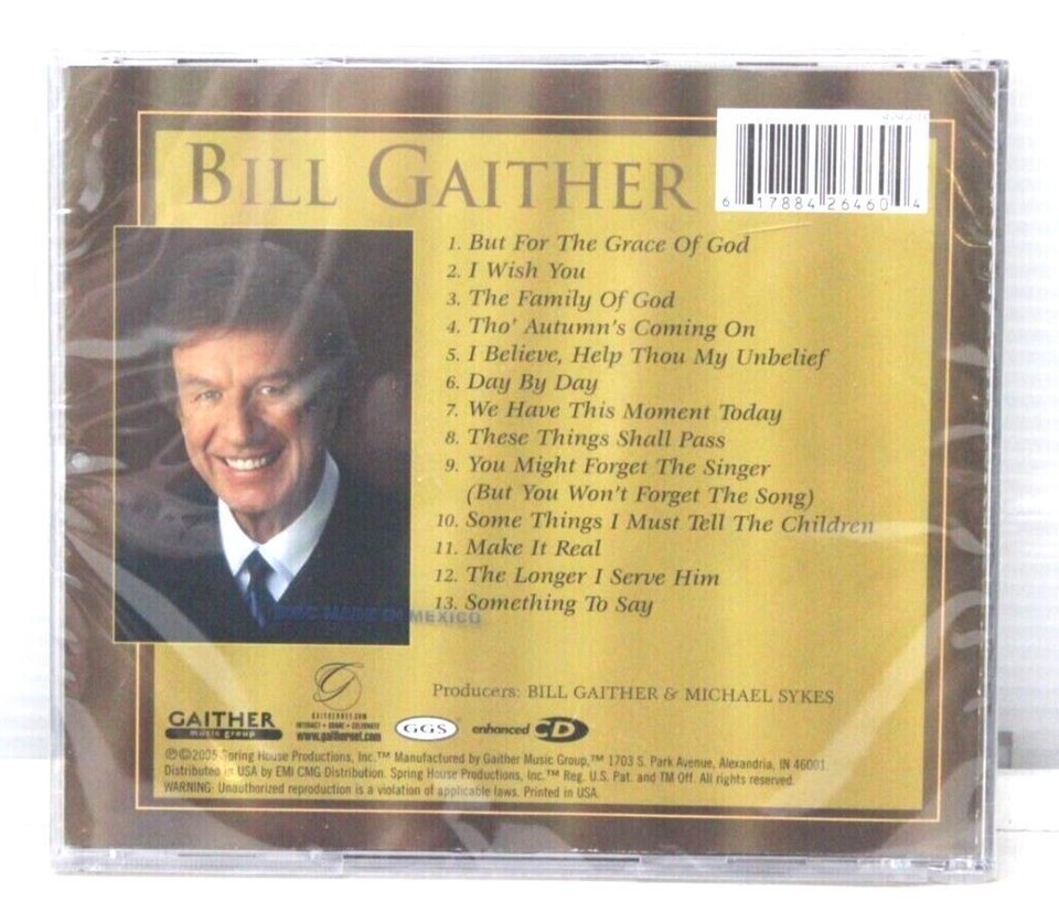 Bill Gaither Self Titled Gaither Gospel Series, CD, SEE DESCRIPTION | eBay