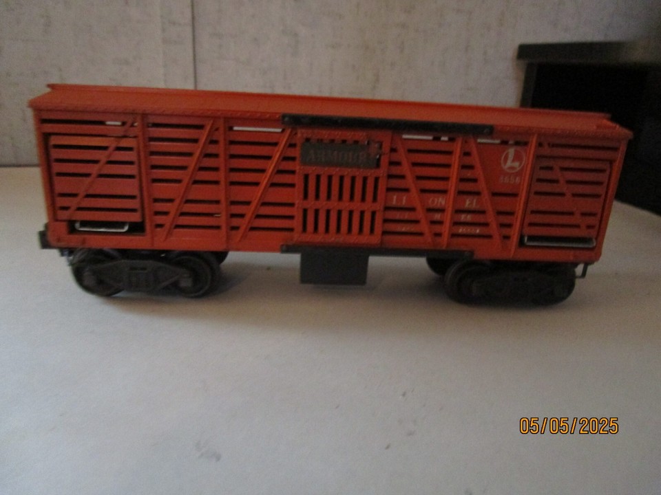 Lionel, O Gauge, 3656, Operating Cattle Car, NO Coral | eBay