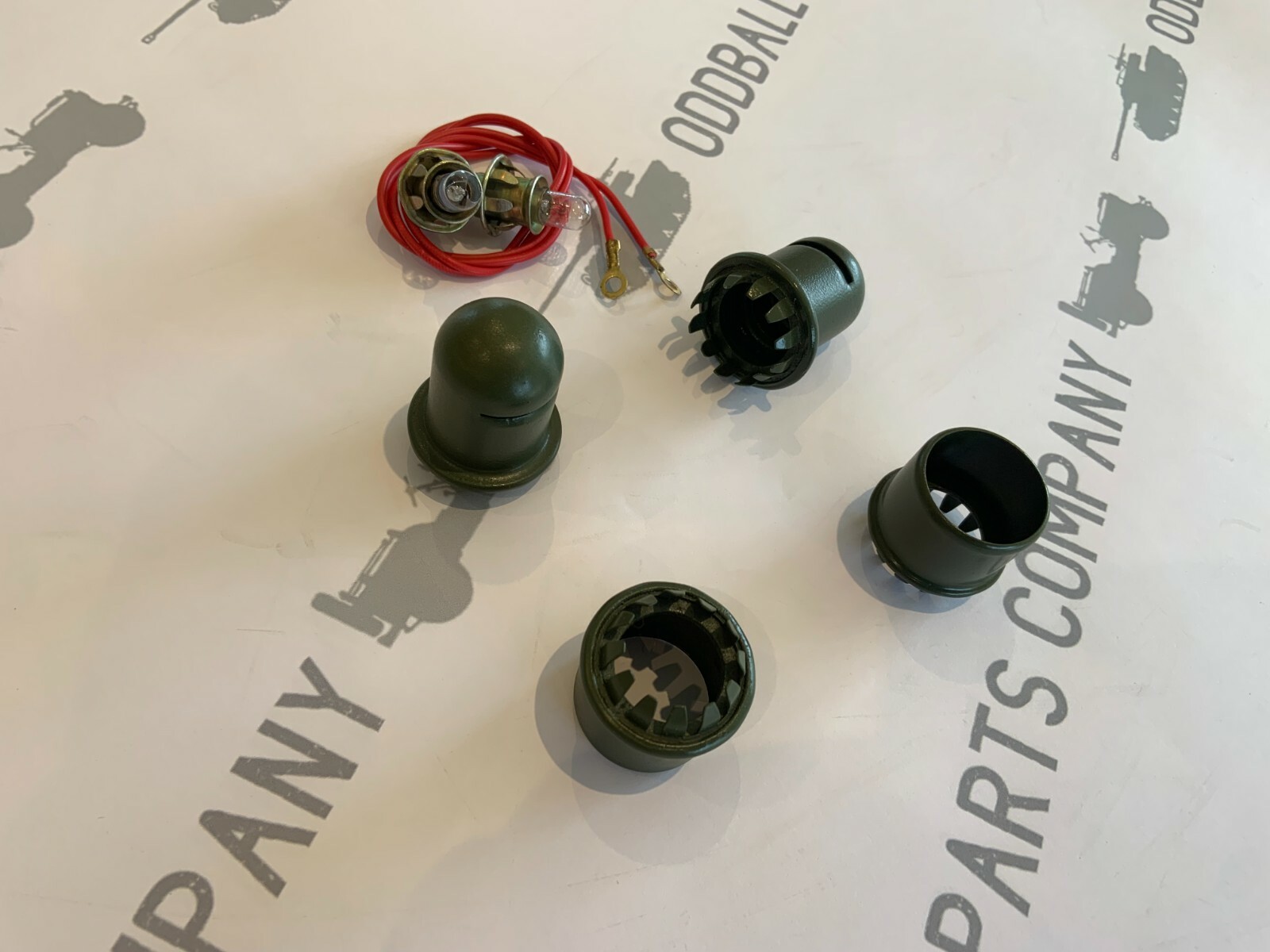 WILLYS JEEP MB FORD JEEP GPW G503 WW2 DASHBOARD LIGHTS PANEL LIGHTS 6 ...