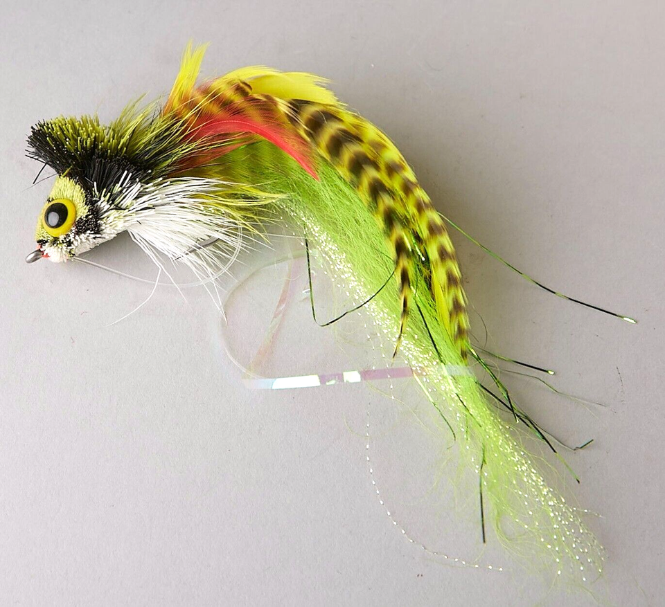 VINTAGE MUSKIE/PIKE STREAMER FLY SURFACE ~ HAND TIED | eBay