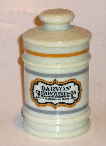 Vintage Darvon Compound 65 Pain Killer Opioid Apothecary Glass Jar | eBay