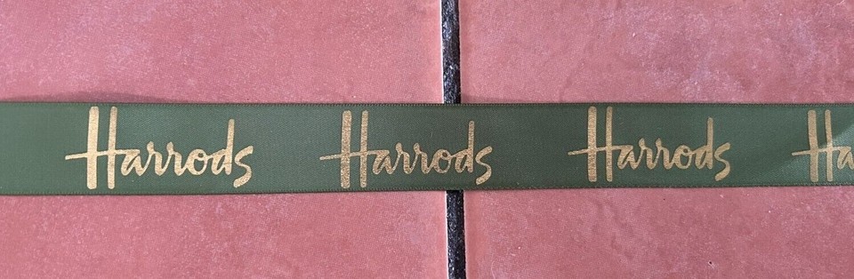 Harrods Ribbon with Logo-sold by the metre length | eBay