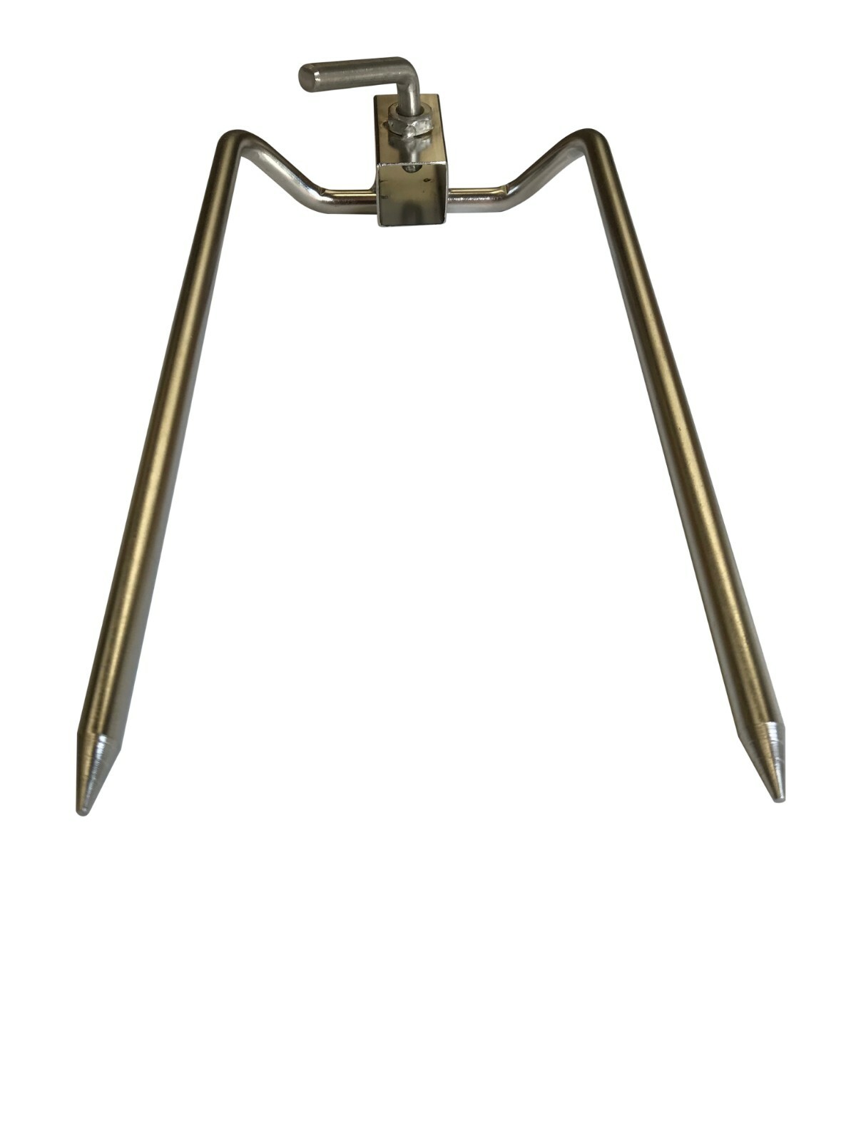 Stainless Steel Hog Roast BBQ Rotisserie Spit Fork - For 20mm Square ...