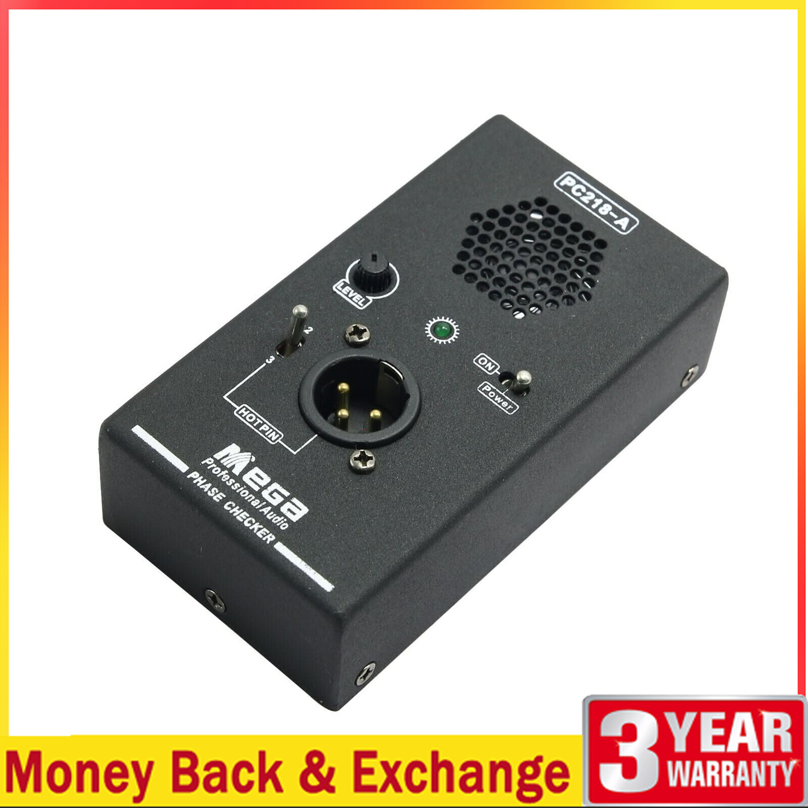 PC218 Phase Polarity Tester Checker Detector Audio Speaker Mic Sound ...