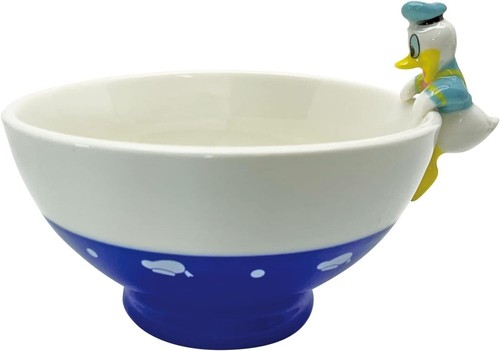 Disney Character Donald Duck Ceramic Rice Bowl With Figure SAN4081-3 ...