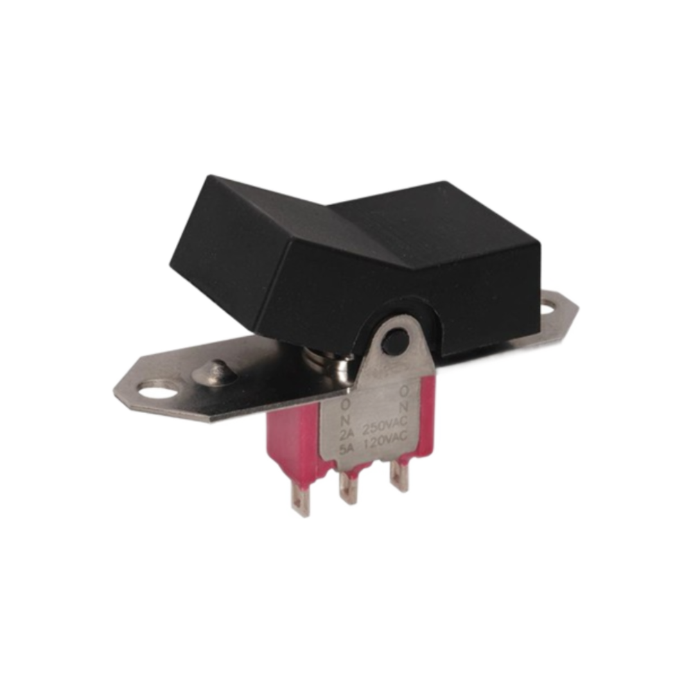 7301J1V2QE2 Switch Rocker ON None ON 3PDT PC Pins Rocker 5A 250VAC ...