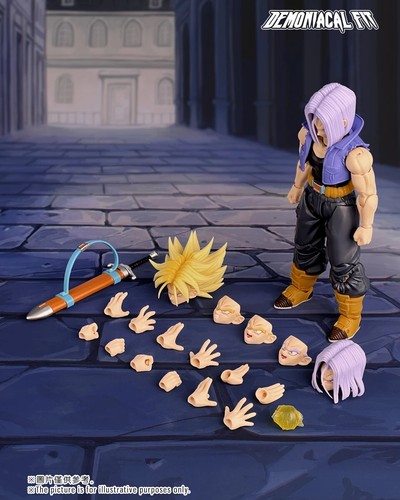Demoniacal Fit Dragon Ball Z shf Super Saiyan Action Figure Trunks The ...