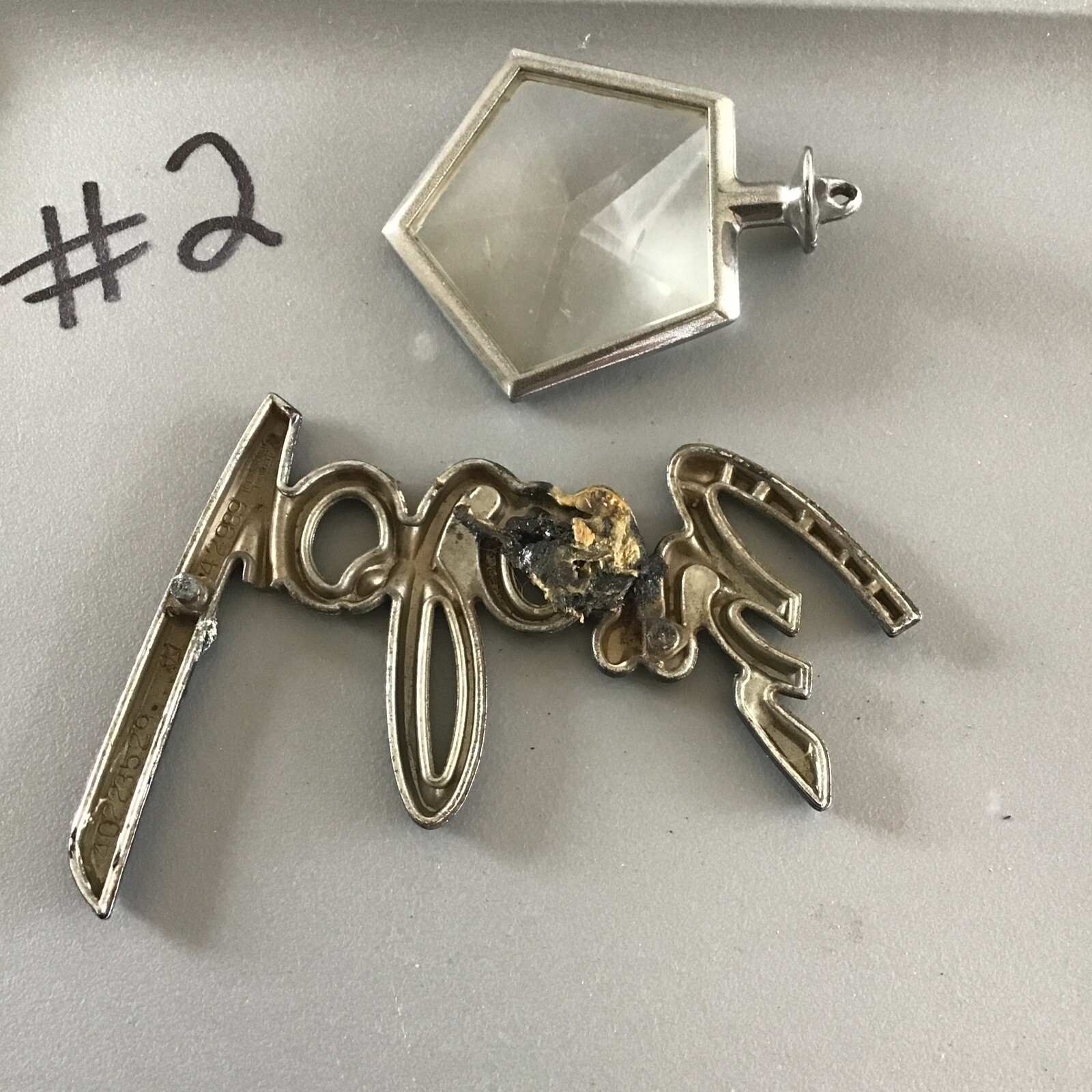 Vintage Plymouth VOLARE SCRIPT EMBLEM LOT OEM Metal | eBay