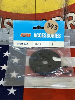 GV ACCESSORIES ITEM #H-15 Spur Gear W/Snap Ring NewInPack USA Shipped ...