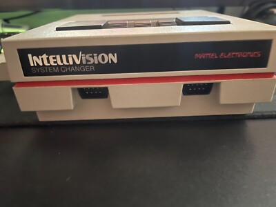 Intellivision video game System Changer plays Atari 2600 UNTESTED GREAT ...