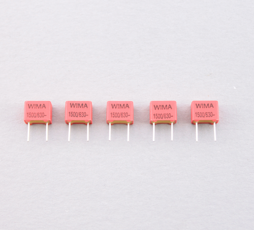 Polypropylene Box Capacitor 100 pF to 4.7 nF (4700 pF) 630V DC 2.5% p5 ...