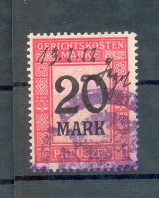 Dr-Weimar Steuermarke/Stempelmarke 20Mk Timbré (75558 | eBay