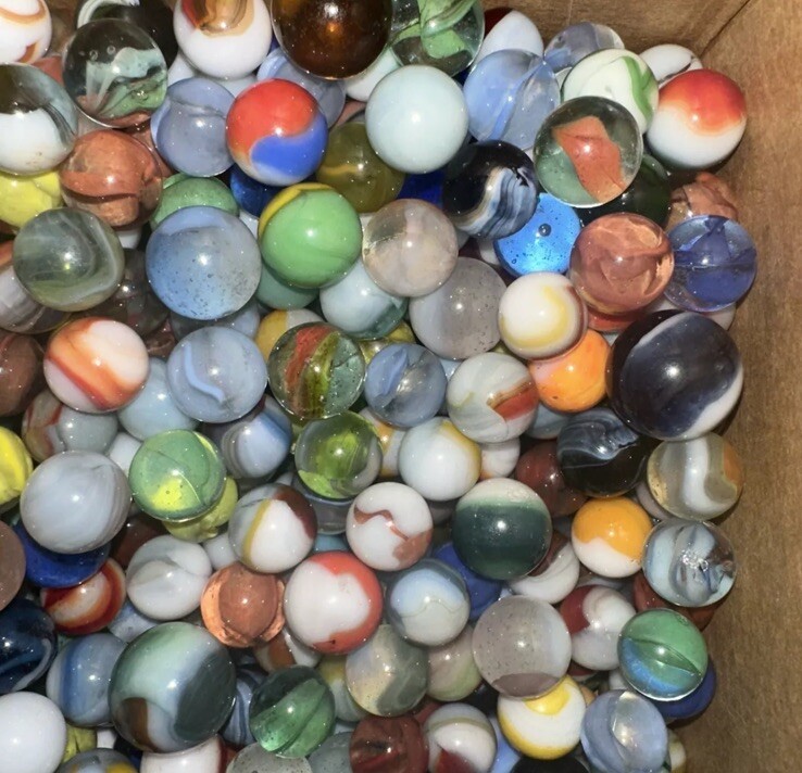 Vintage Marbles Lot Of 20 Unique Marbles ONE DAY HANDLING | eBay