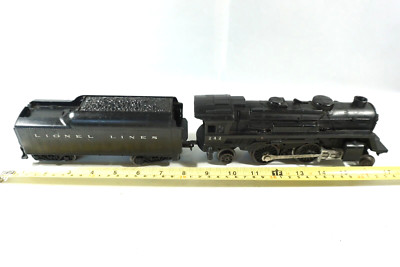 ORIGINAL LIONEL 242 SCOUT STEAM LOCOMOTIVE & TENDER - POSTWAR, FREE 2-3 ...