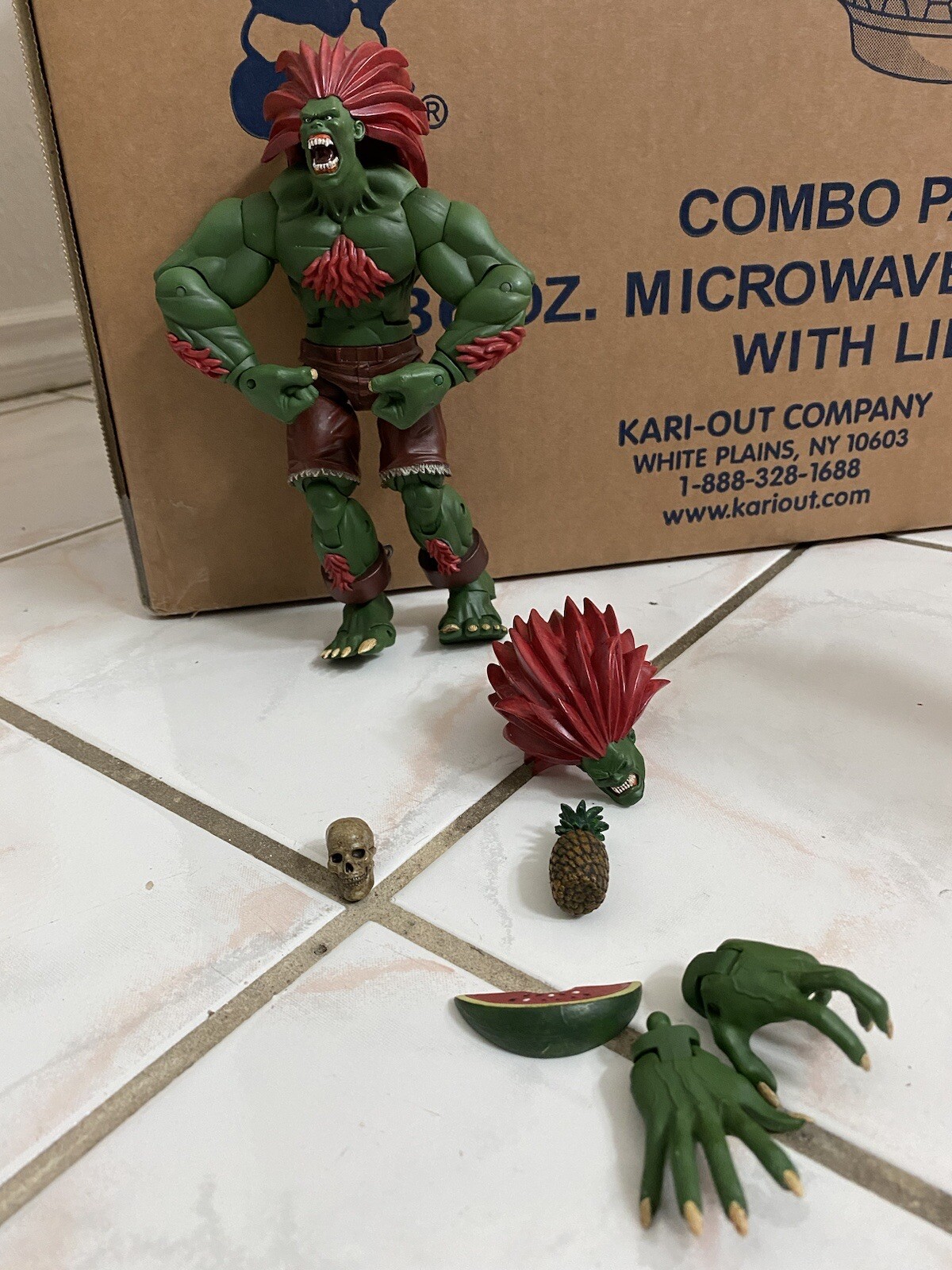 Sota Street Fighter Blanka GameStop Red Hair Variant RARE | eBay