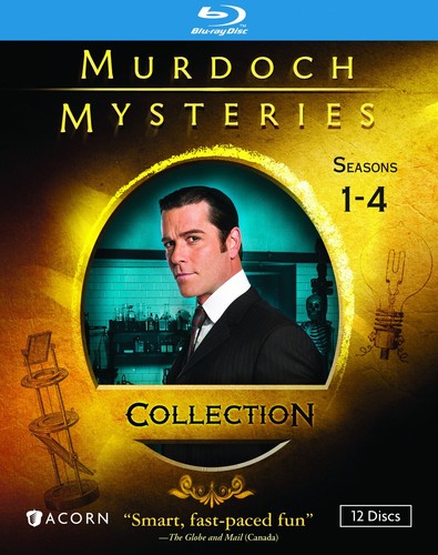 MURDOCH MYSTERIES COLLECTION: SEASONS 1-4 (Blu-ray) Bisson Yannick ...