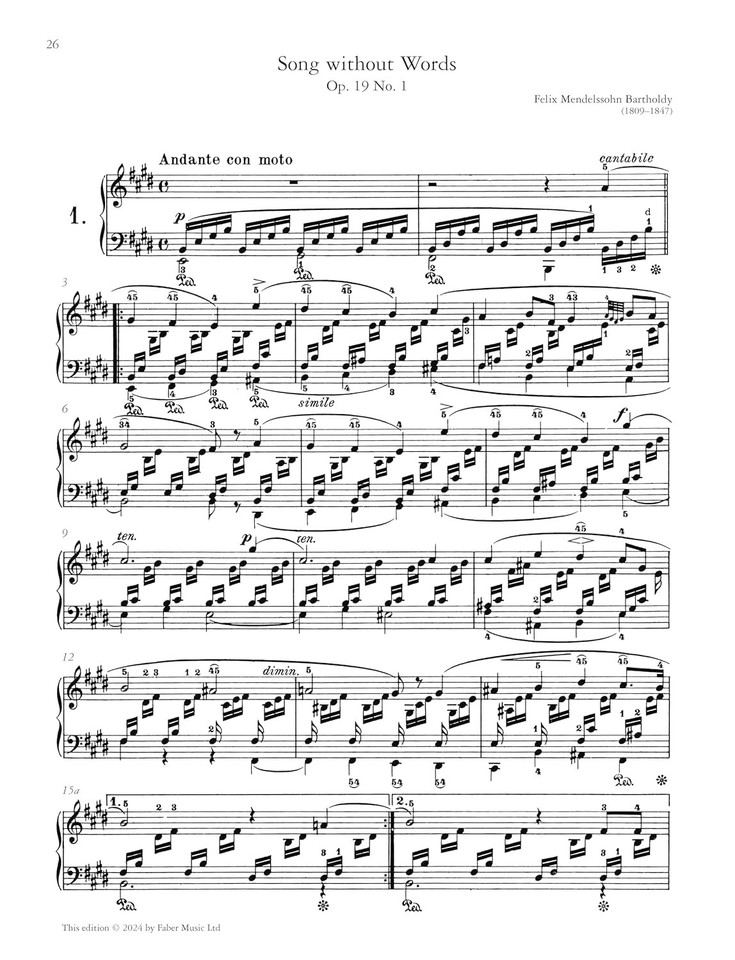 Various Composers Grade 7 Piano Anthology 2025-2026 (Sheet Music) (US ...