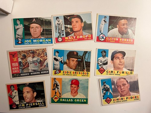 1960 Topps Baseball Cards - 168-card Starter Set Lot | eBay