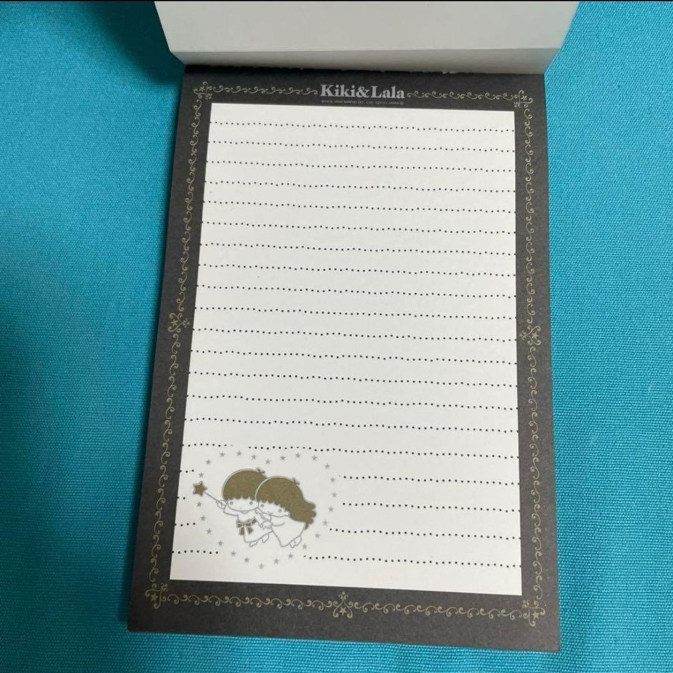 Sanrio Kiki & Lala 2003 Memo Pad Rare Retro Heisei Era | eBay