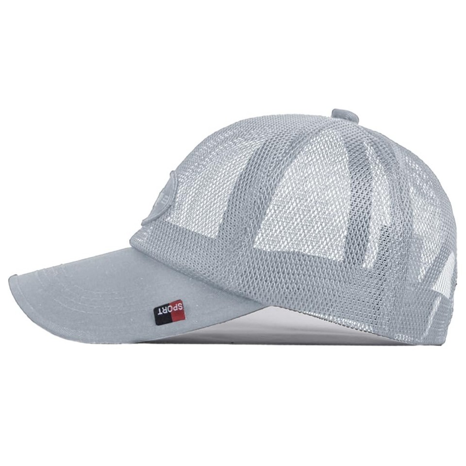 FASHIXD Mesh Baseball Cap for Men Women Summer Breathable Trucker Hats ...