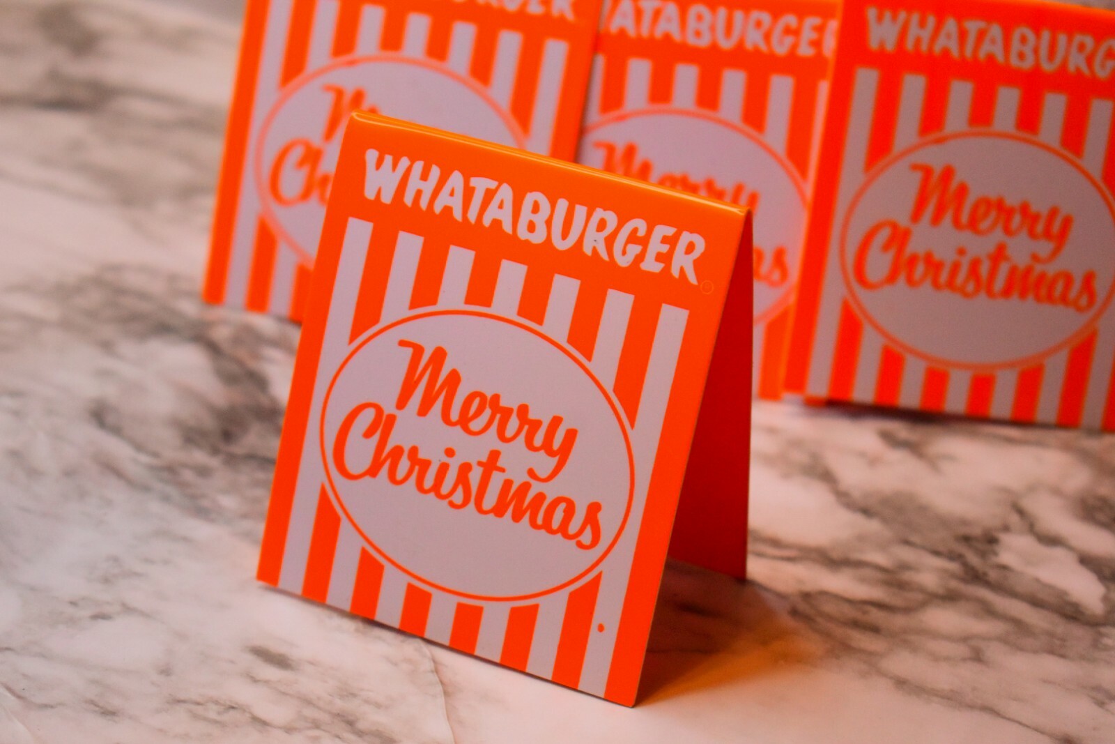 Whataburger Collectible Merry Christmas table tent | eBay