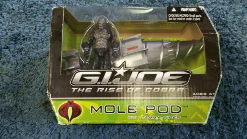 Gi Joe Rise of Cobra Mole Pod Vehicle With Terra-viper Action Figure ...