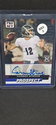 carson strong rookie autograph Card | eBay