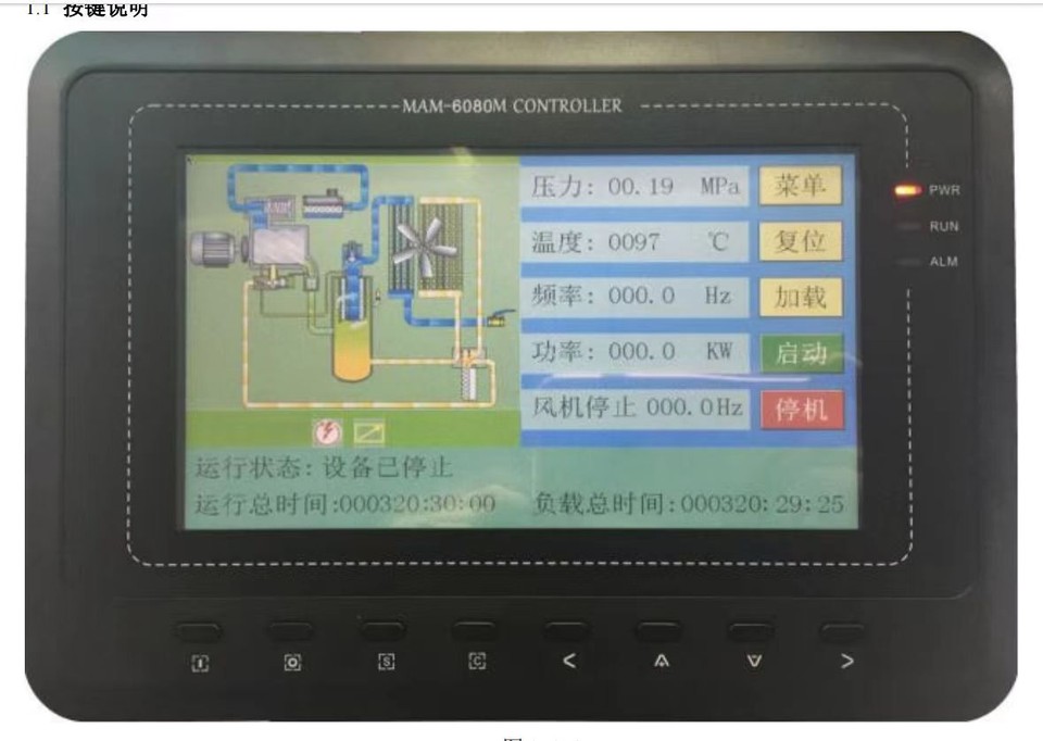 MAM-6080 Controller Panel For Screw Compressors MAM6080 New | eBay