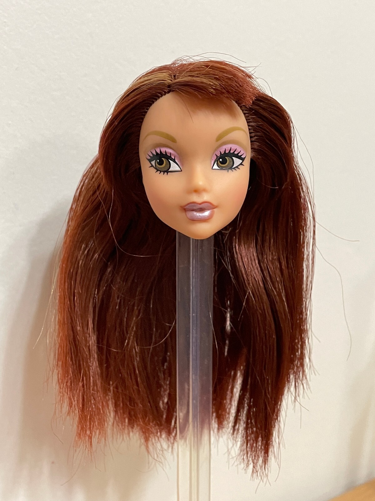 Barbie My Scene Chelsea Doll's Head Auburn Red Hair | eBay
