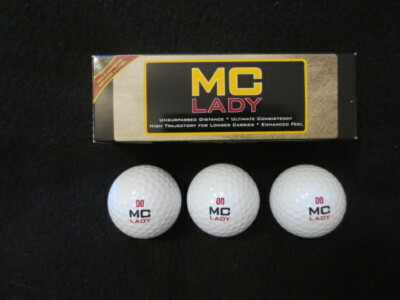 3 "NEW" IN SLEEVE " MC LADY " GOLF BALLS | eBay