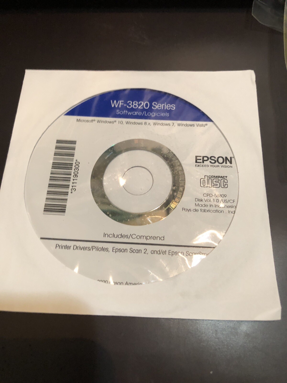 Six 822XL T822XL Ink Cartridges For Epson WorkForce Pro WF-3820 WF-4833 ...