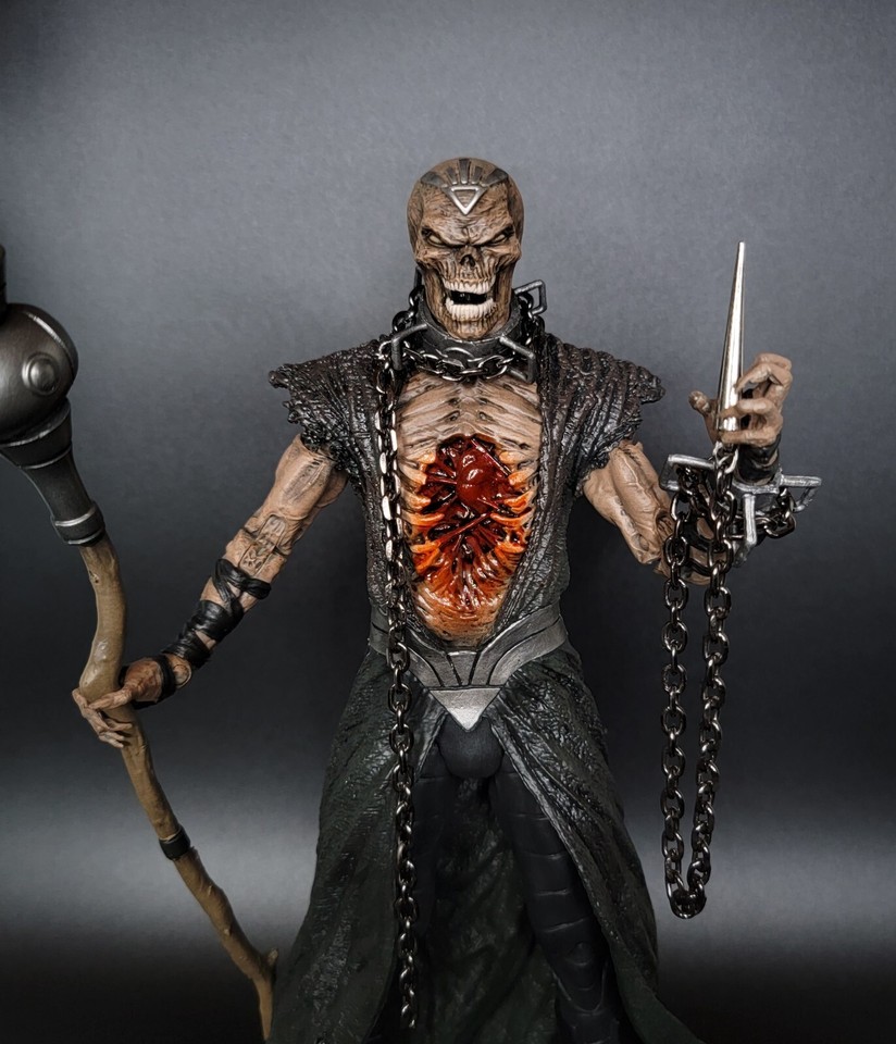 Custom McFarlane DC Multiverse Nekron Megafig Blackest Night Latern ...
