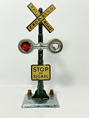 Old Railroad Crossing Signals Vintage Railway Crossing Sign Photograph