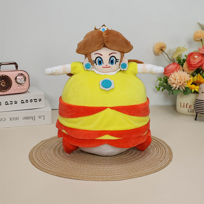 27cm Super Mario Bros Wonder Balloon Princess Daisy Plush Stuffed Toys ...