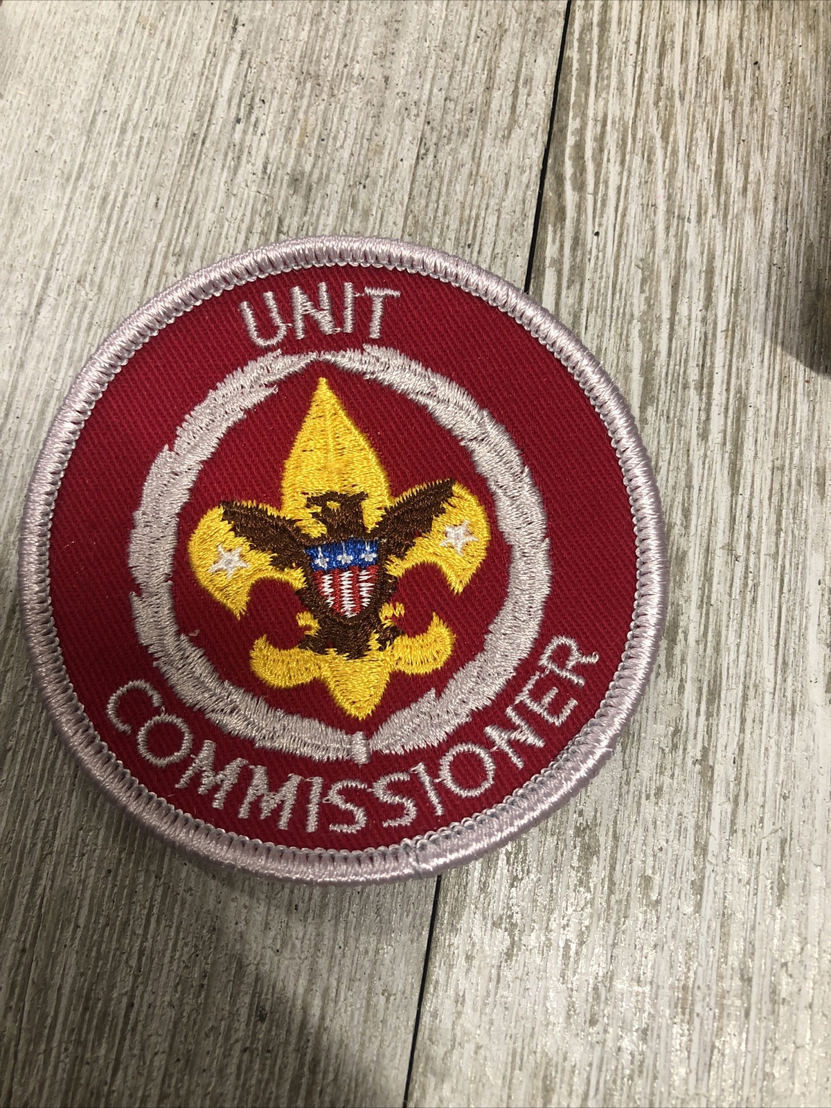 Vintage Boy Scouts Of America Unit Commissioner Patch | eBay