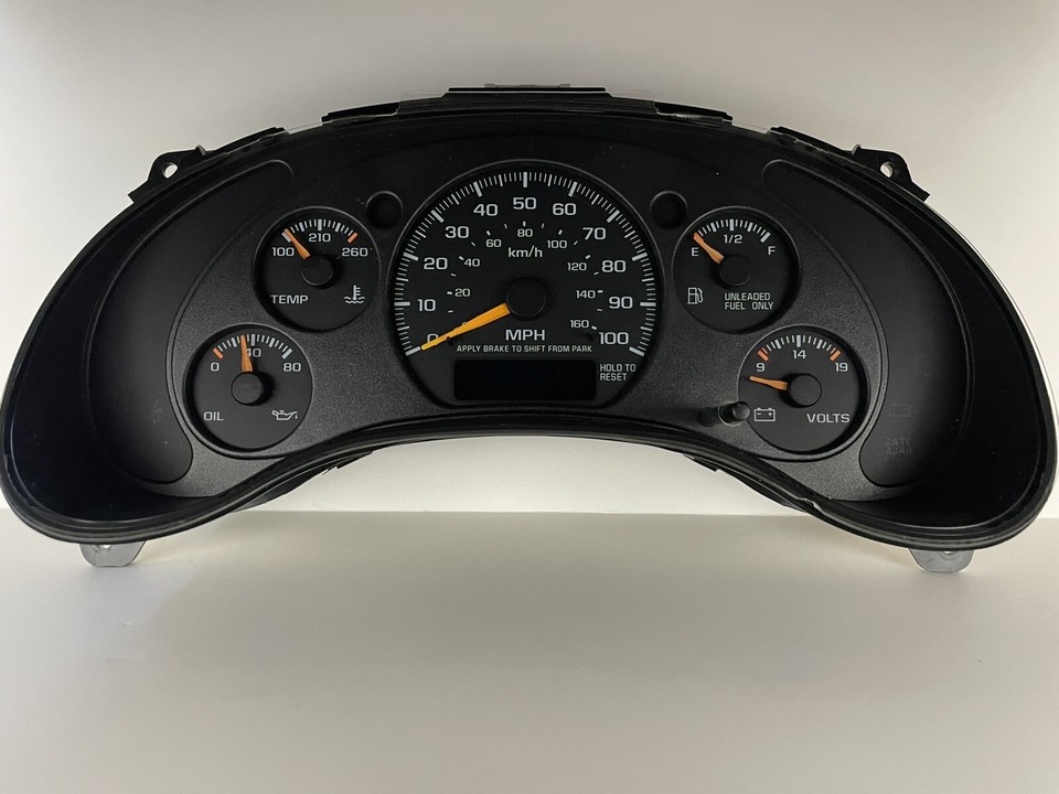 1999-2004 General Motors S10 Speedometer Instrument Gauge Cluster NO ...