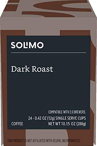 Brand Solimo Coffee Pods Dark Roast 24 Count | eBay
