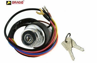 Lambretta Ignition Switch + Keys 7 Wire Dc Li Sx Gp Tv | eBay Australia