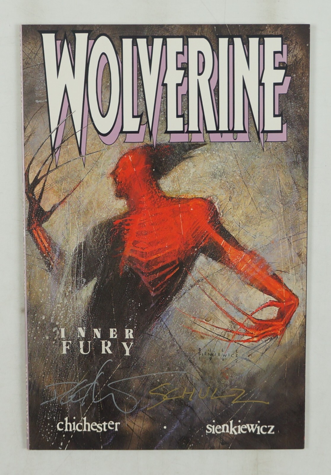 Wolverine: Inner Fury #1 VF/NM signed by D.G. Chichester - Marvel ...