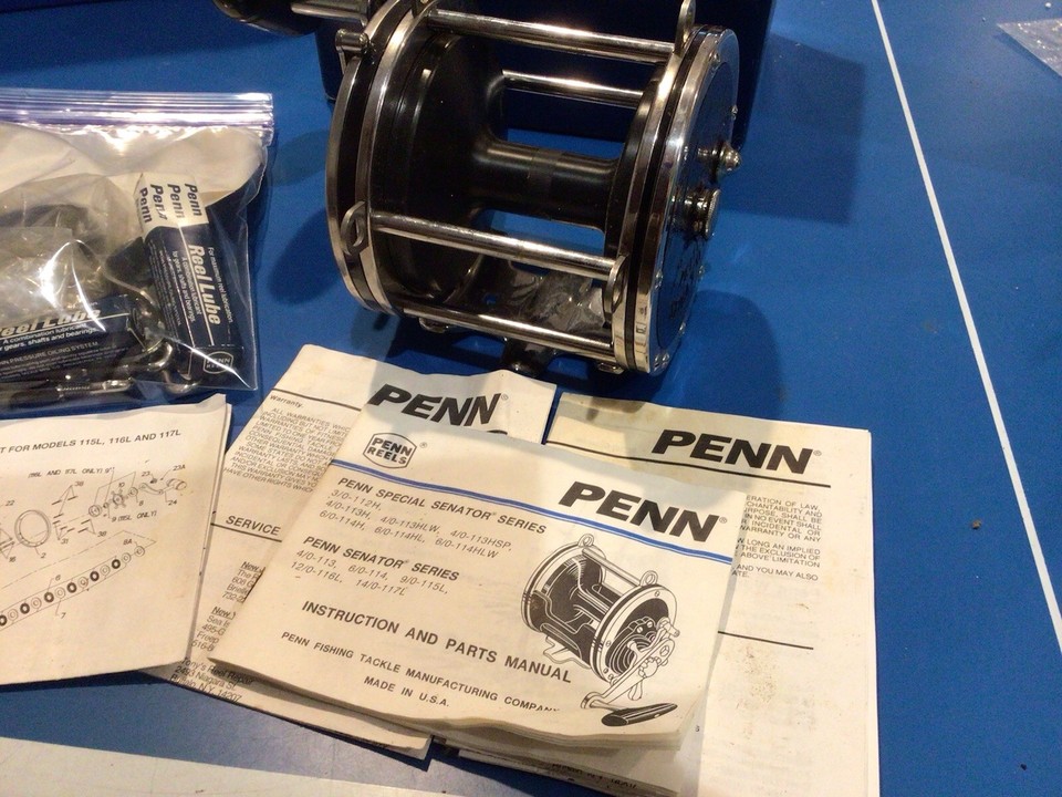 Penn Senator 115L 9/0 Saltwater Trolling Fishing Reel Heavy Duty | eBay