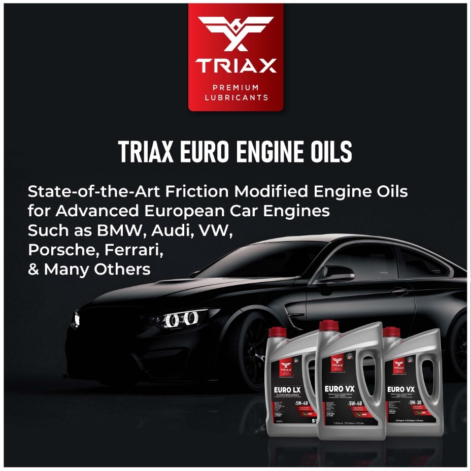 TRIAX Euro LX 5W-40 European Full Synthetic Engine Oil (5 Quart) | eBay