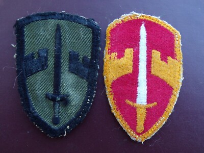 US Army MACV Uniform Military Assistance Command Vietnam Rare Insignia ...