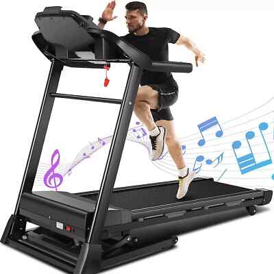 Folding Treadmill for Home 3.25HP Treadmill Large Running Belt ...